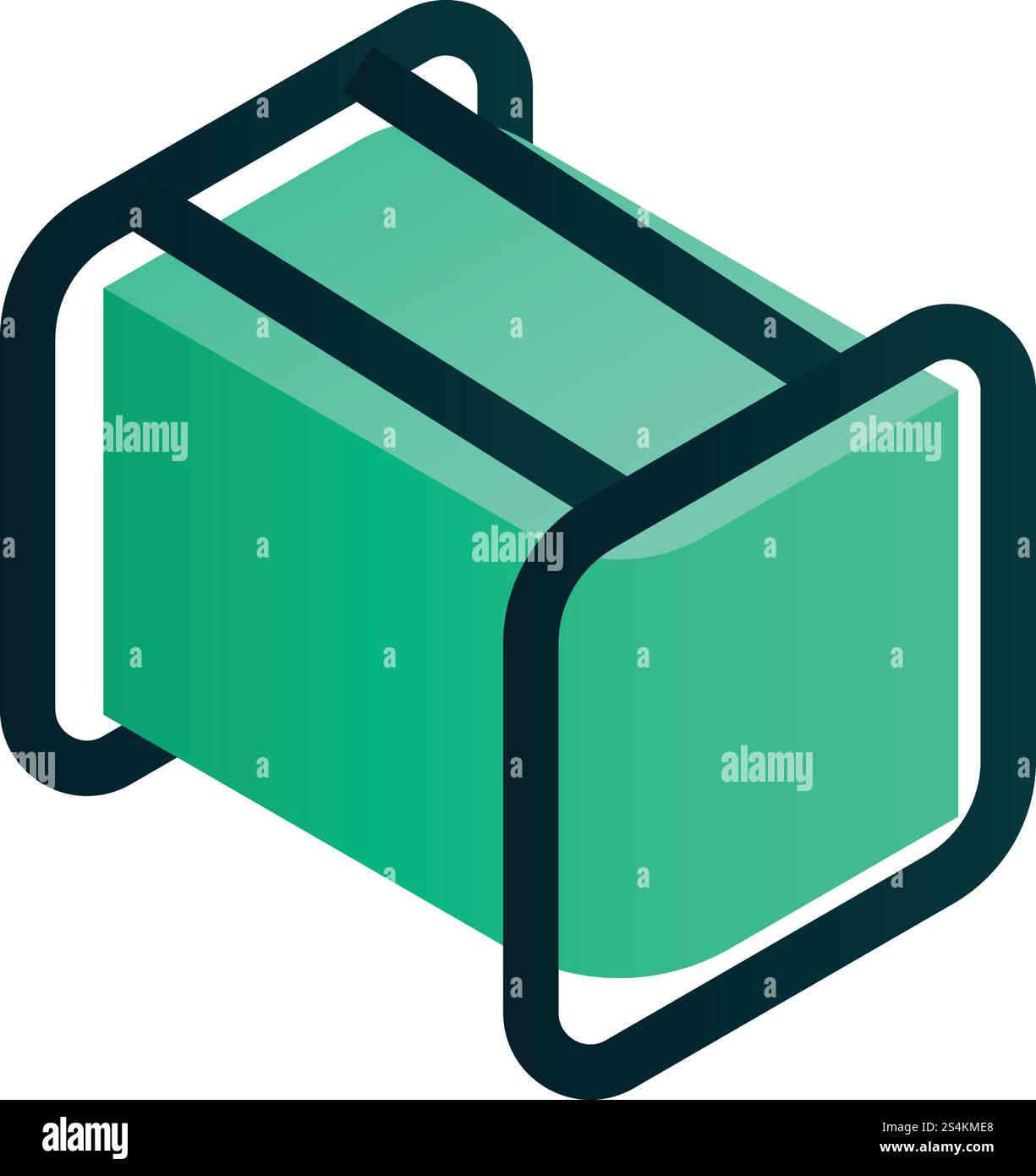 Fuel electric generator icon. Isometric of fuel electric generator ...