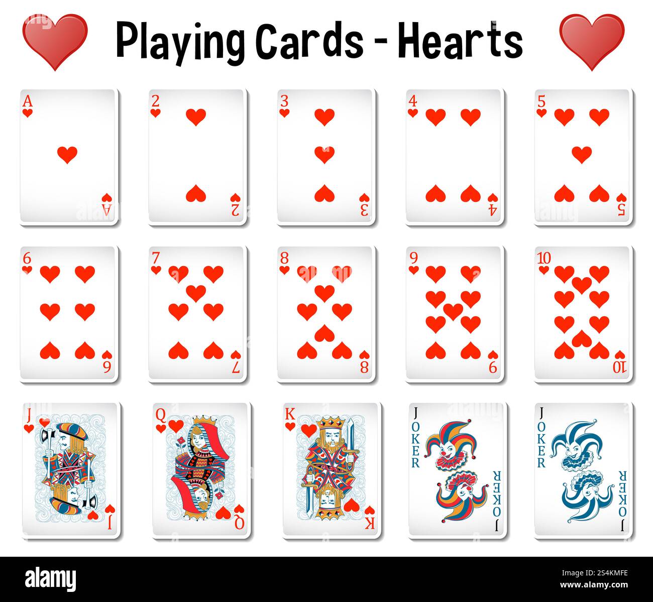 Playing solitaire Cut Out Stock Images & Pictures - Alamy