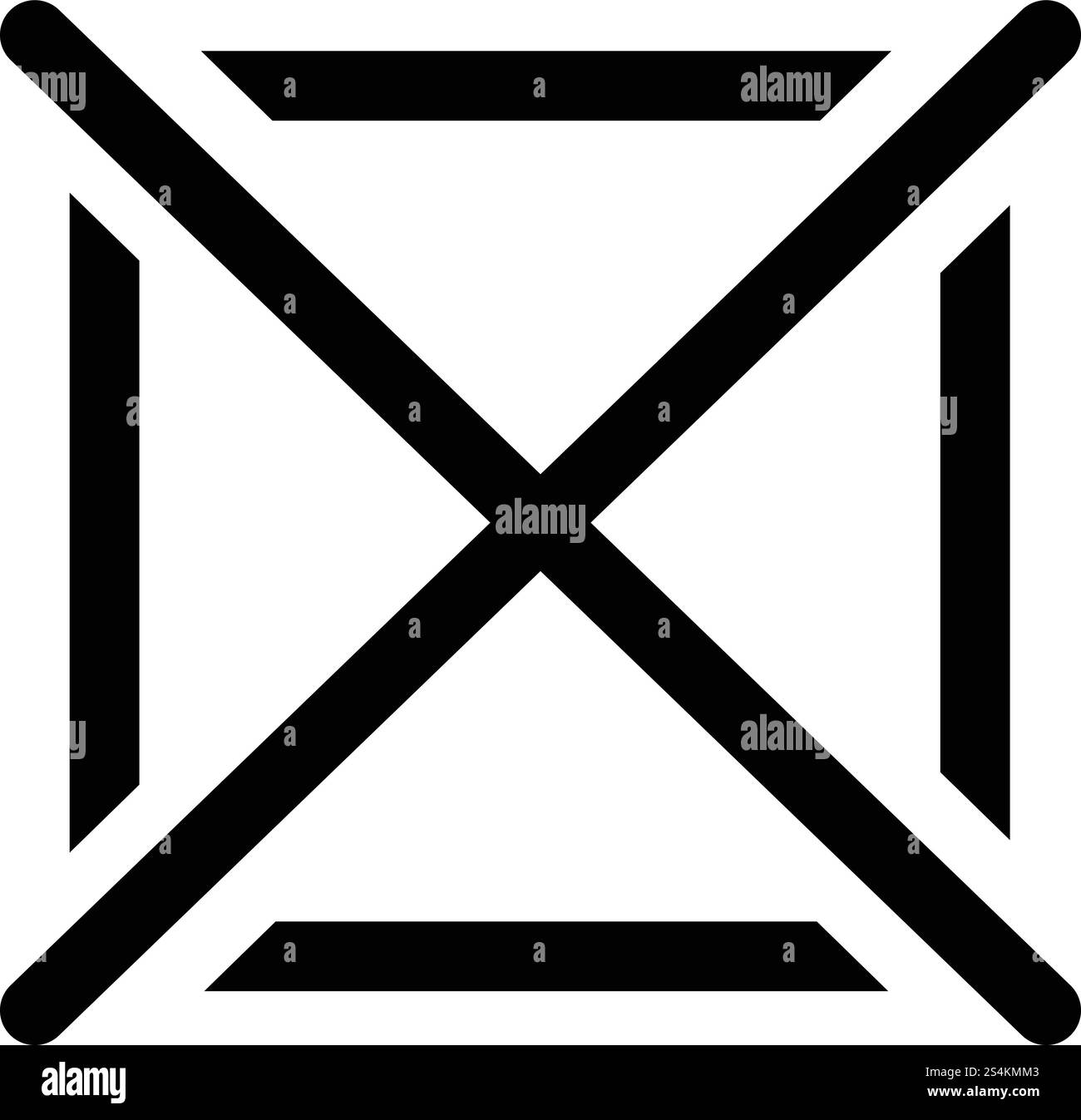 Do not dry icon. Outline do not dry vector icon for web design isolated ...