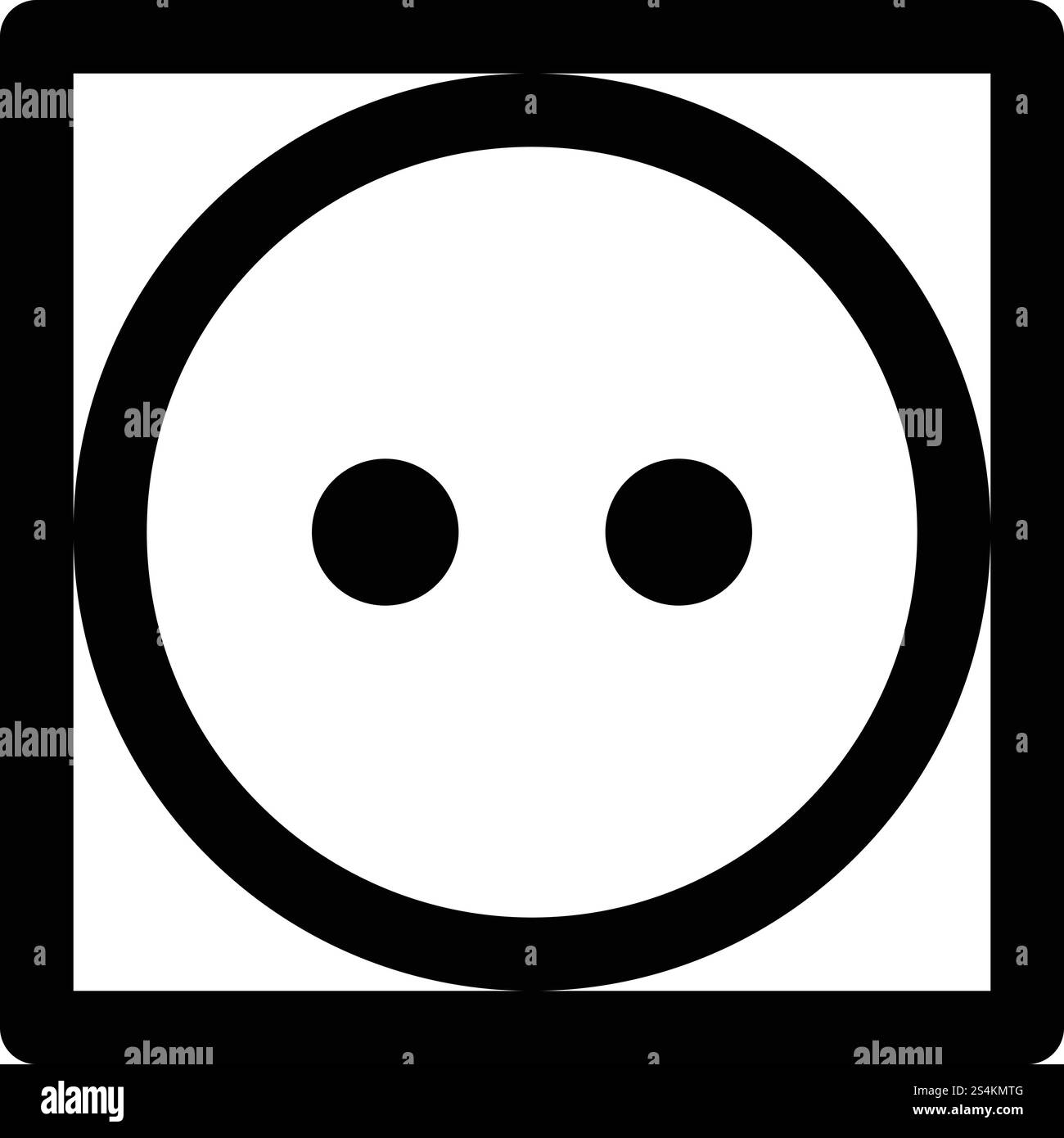 Tumble dry medium temperature icon. Outline tumble dry medium ...