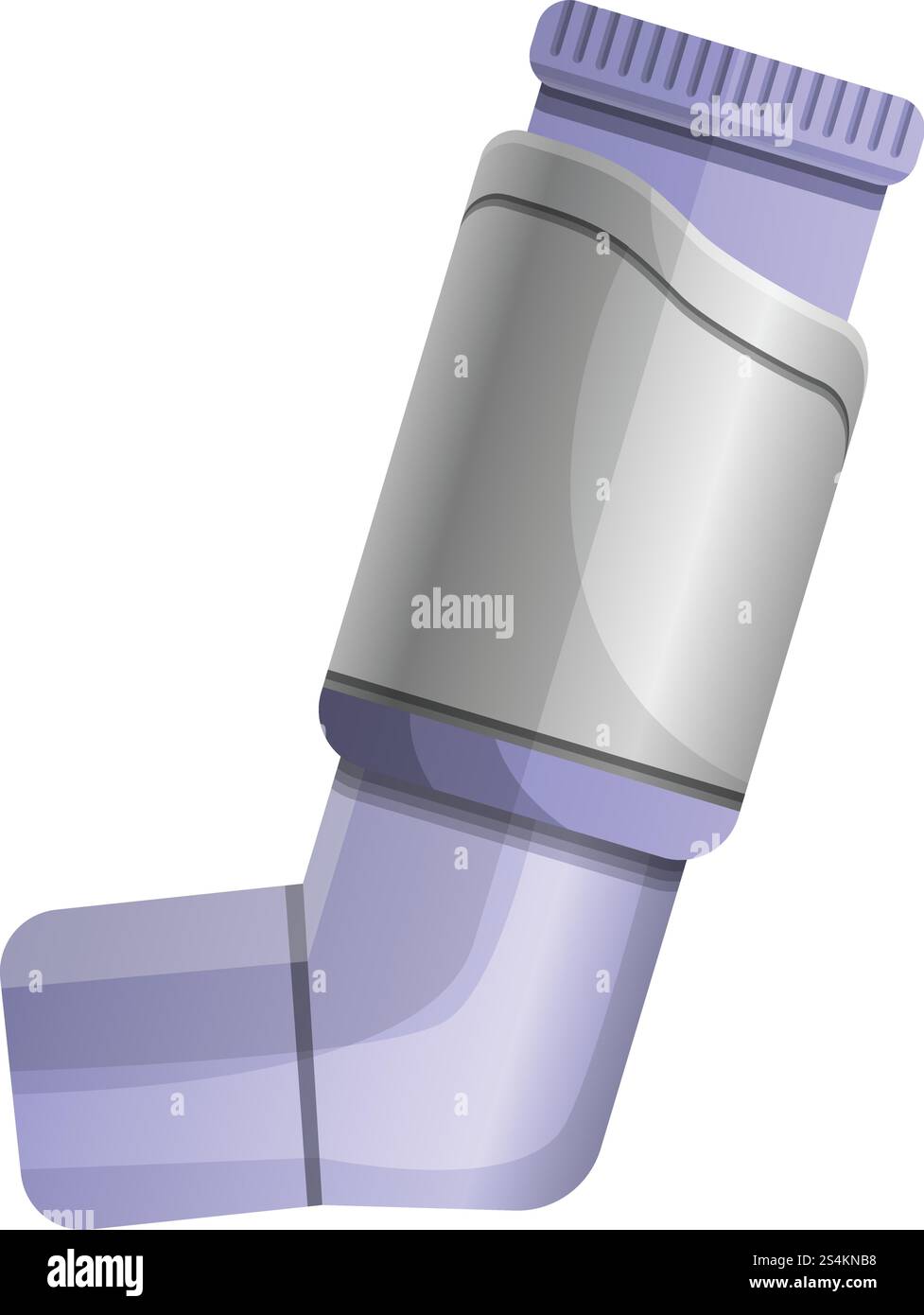 Asthma inhaler icon. Cartoon of asthma inhaler vector icon for web ...