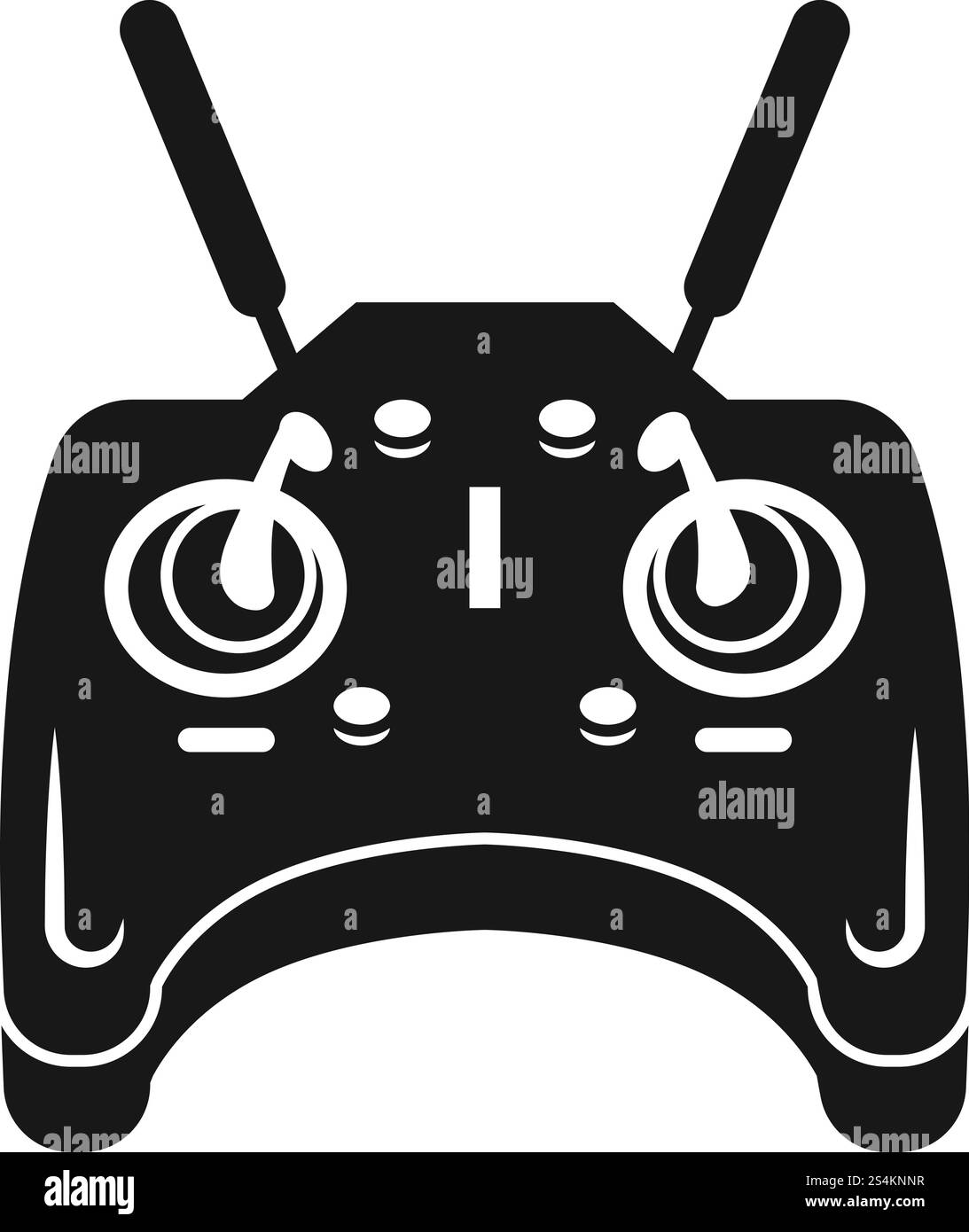 Drone control console icon. Simple illustration of drone control ...