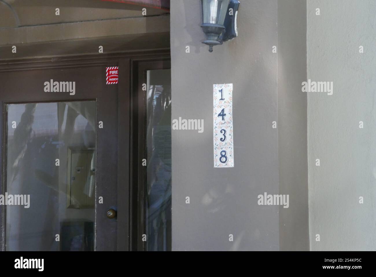 Los Angeles, California USA 12th January 2025 Actor Ron Marquette Former and Final Home at 1438 ...