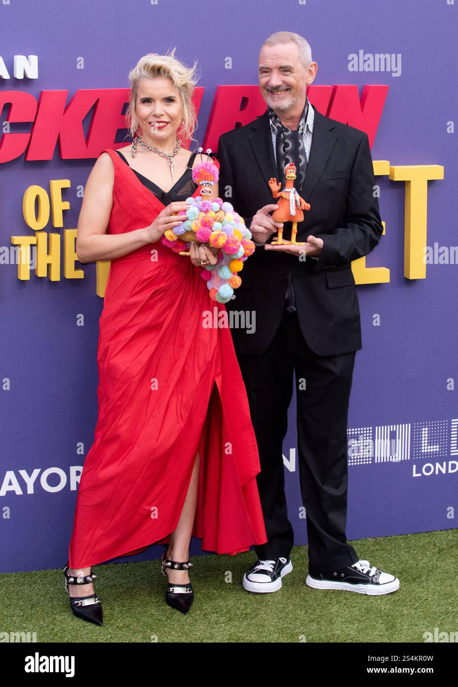 Paloma Faith and Sam Fell attends ‘ Chicken Run: Dawn of the Nugget ...