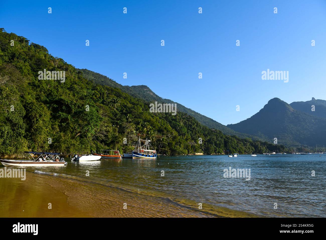 Serene Tropical Paradise in Ilha Grande - Rio de Janeiro State, Brazil ...