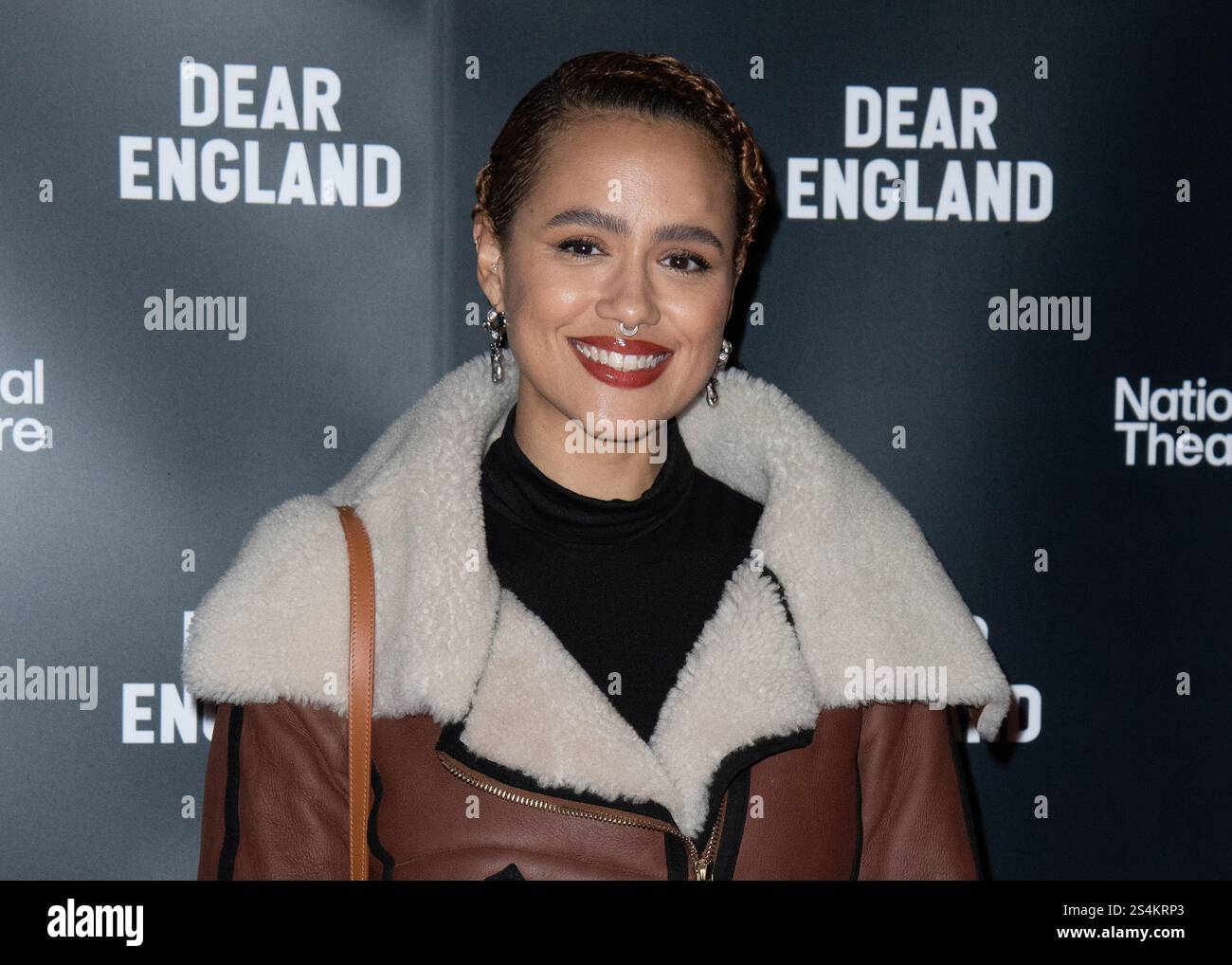 Nathalie Emmanuel attends the west end opening night of the National ...