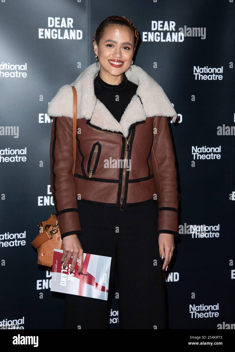 Nathalie Emmanuel attends the west end opening night of the National ...