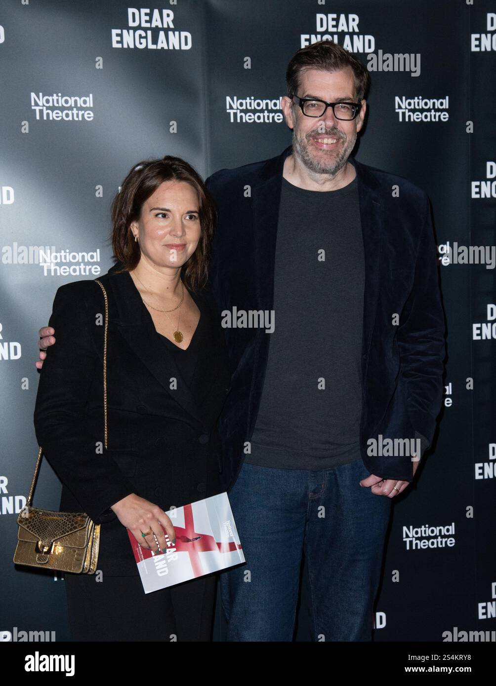 Ingrid Oliver and Richard Osman attends the west end opening night of ...