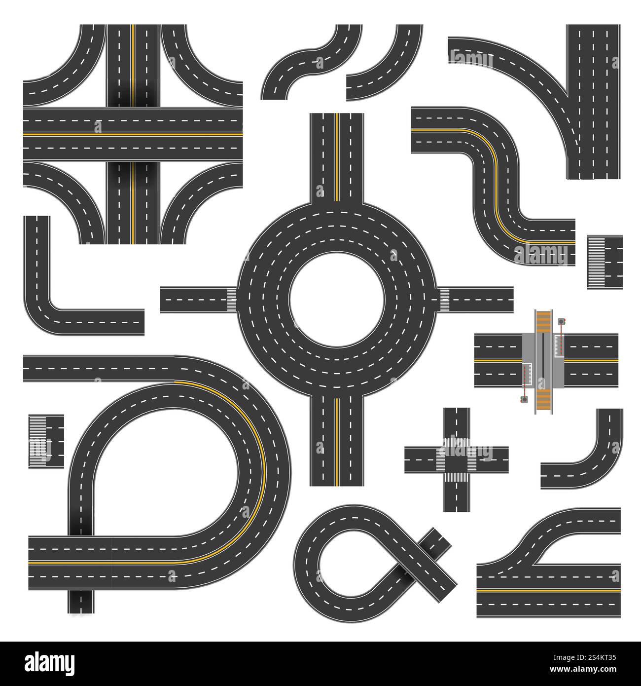 Circumferential highway Stock Vector Images - Alamy