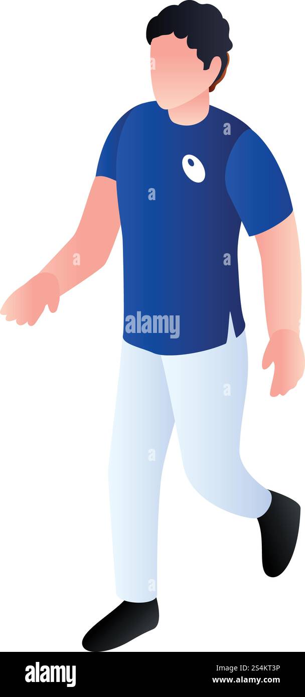 Laundry man icon. Isometric of laundry man vector icon for web design ...