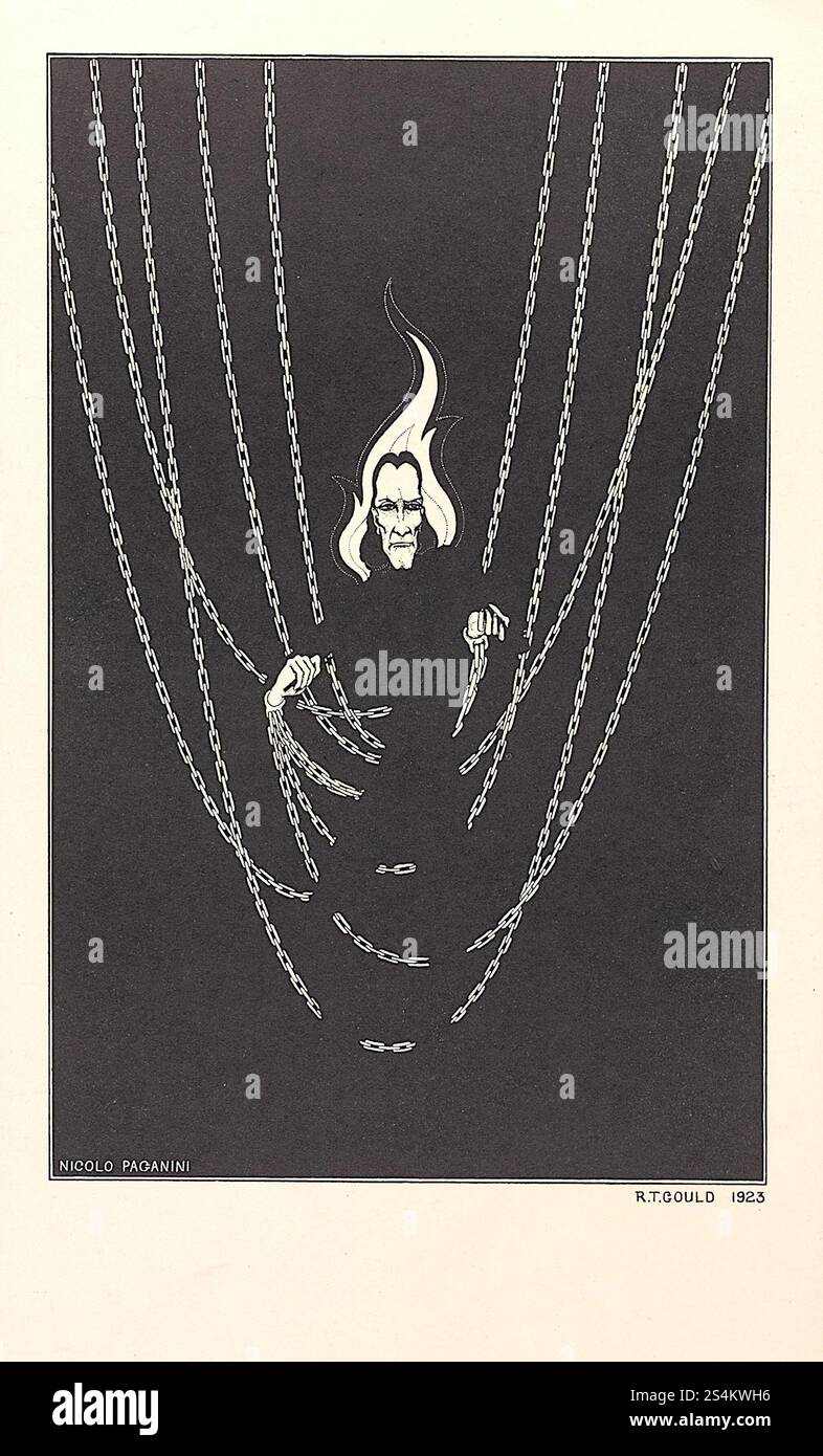 Rupert Thomas Gould - Nicolo Paganini Stock Photo - Alamy