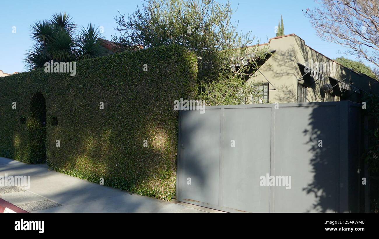 Los Angeles, California USA 12th January 2025 Silent Film Actor Albert ...