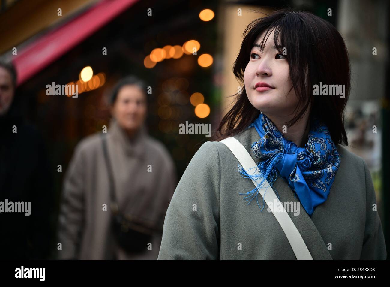 Stockholm, Uppland, Sweden. December 29 2024. People on the street ...