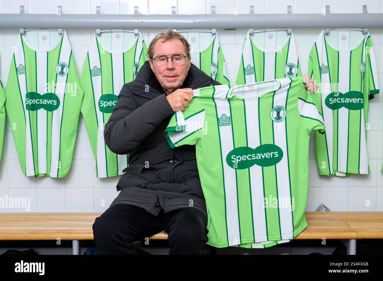EDITORIAL USE ONLY Former football manager Harry Redknapp unveils ...