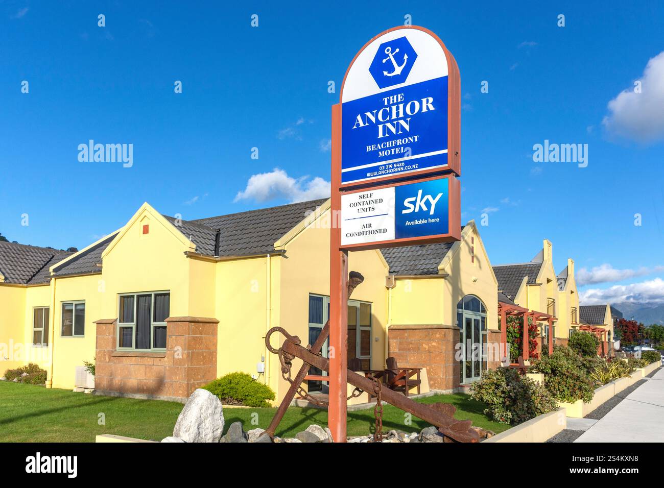 The Anchor Inn Beachfront Motel, Esplanade, Kaikōura, Canterbury Region, South Island, New ...
