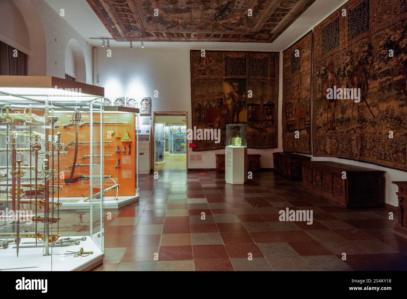 Exhibits at National Museum of Denmark, Copenhagen Stock Photo - Alamy