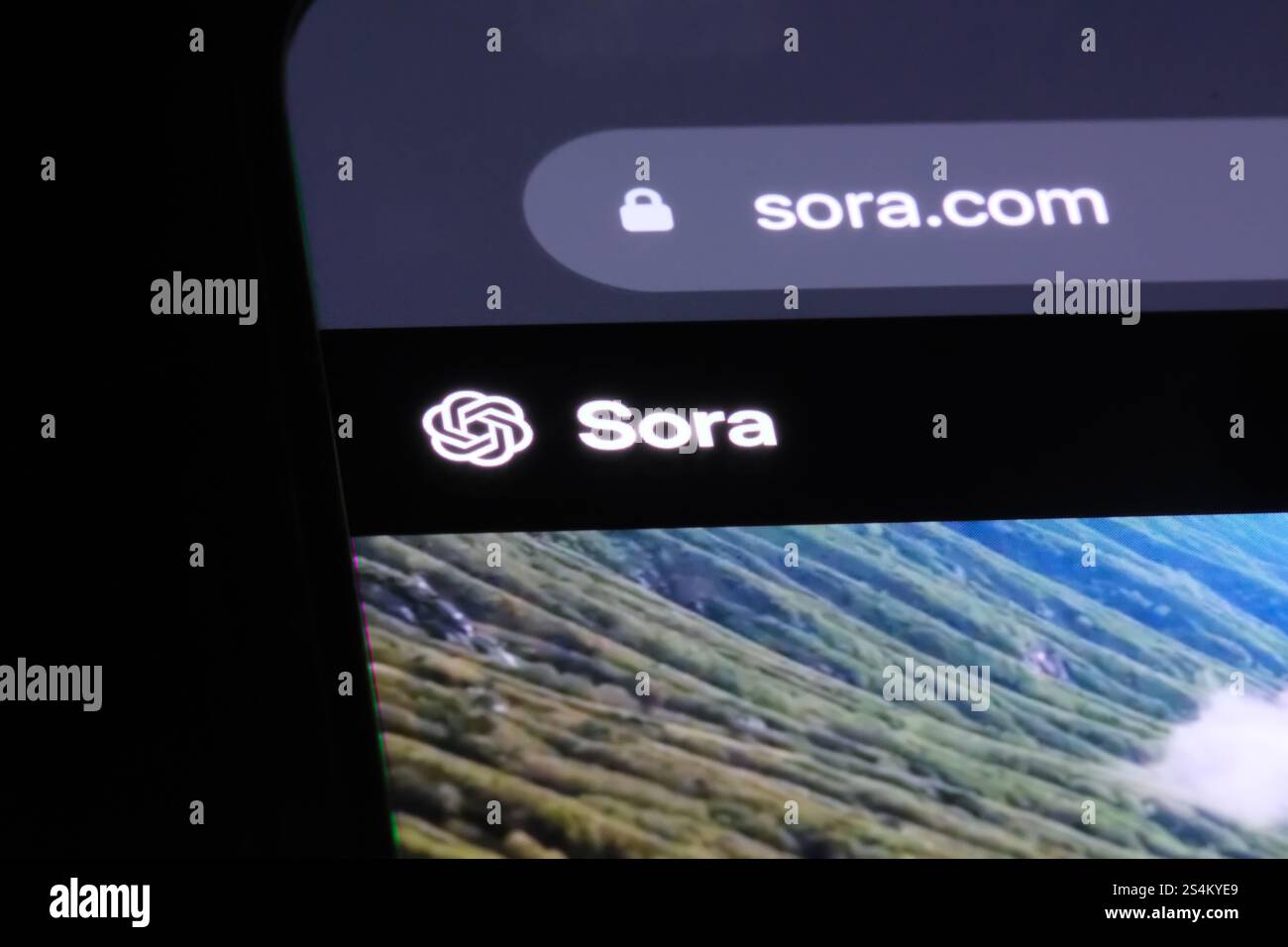 Sora AI model logo Stock Photo - Alamy