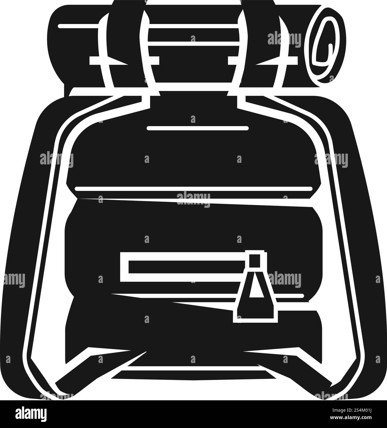 Study bag icon simple Black and White Stock Photos & Images - Alamy