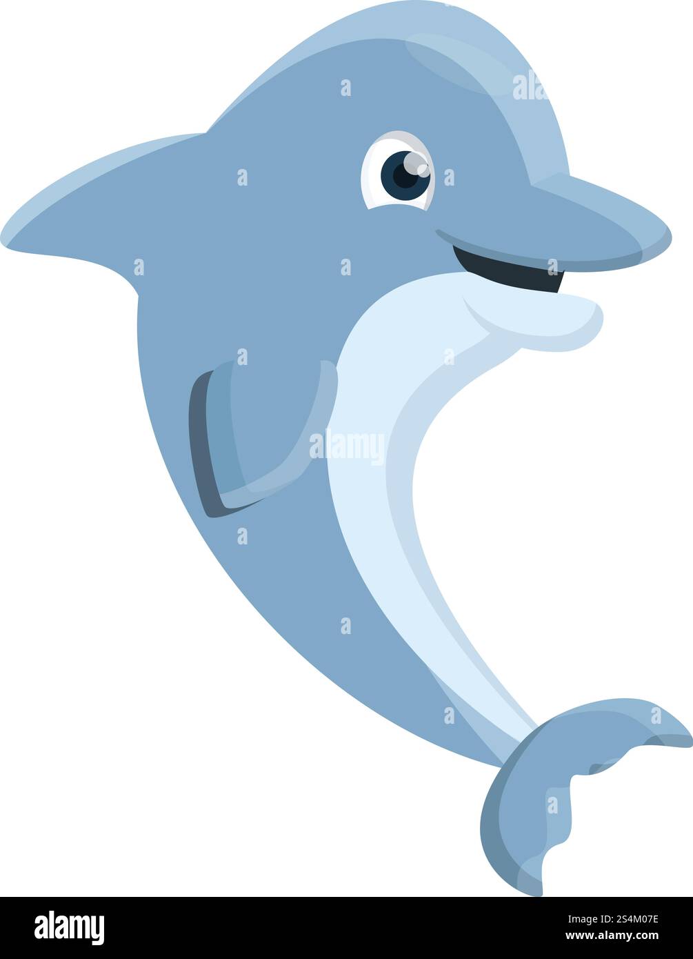 Playful dolphin icon. Cartoon of playful dolphin vector icon for web ...