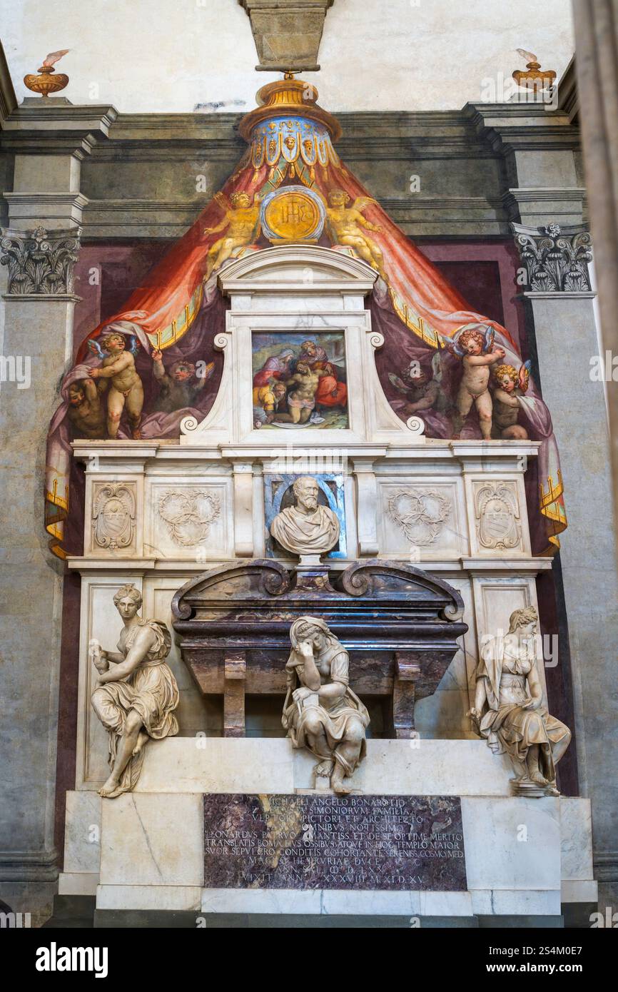 Tomb of Michaelangelo - 12 November 2024 - Basilica di Santa Croce ...
