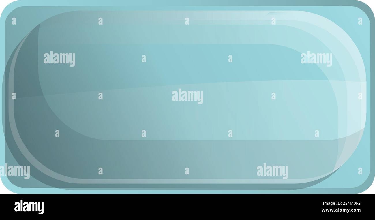 Pool mattress icon. Cartoon of pool mattress vector icon for web design ...
