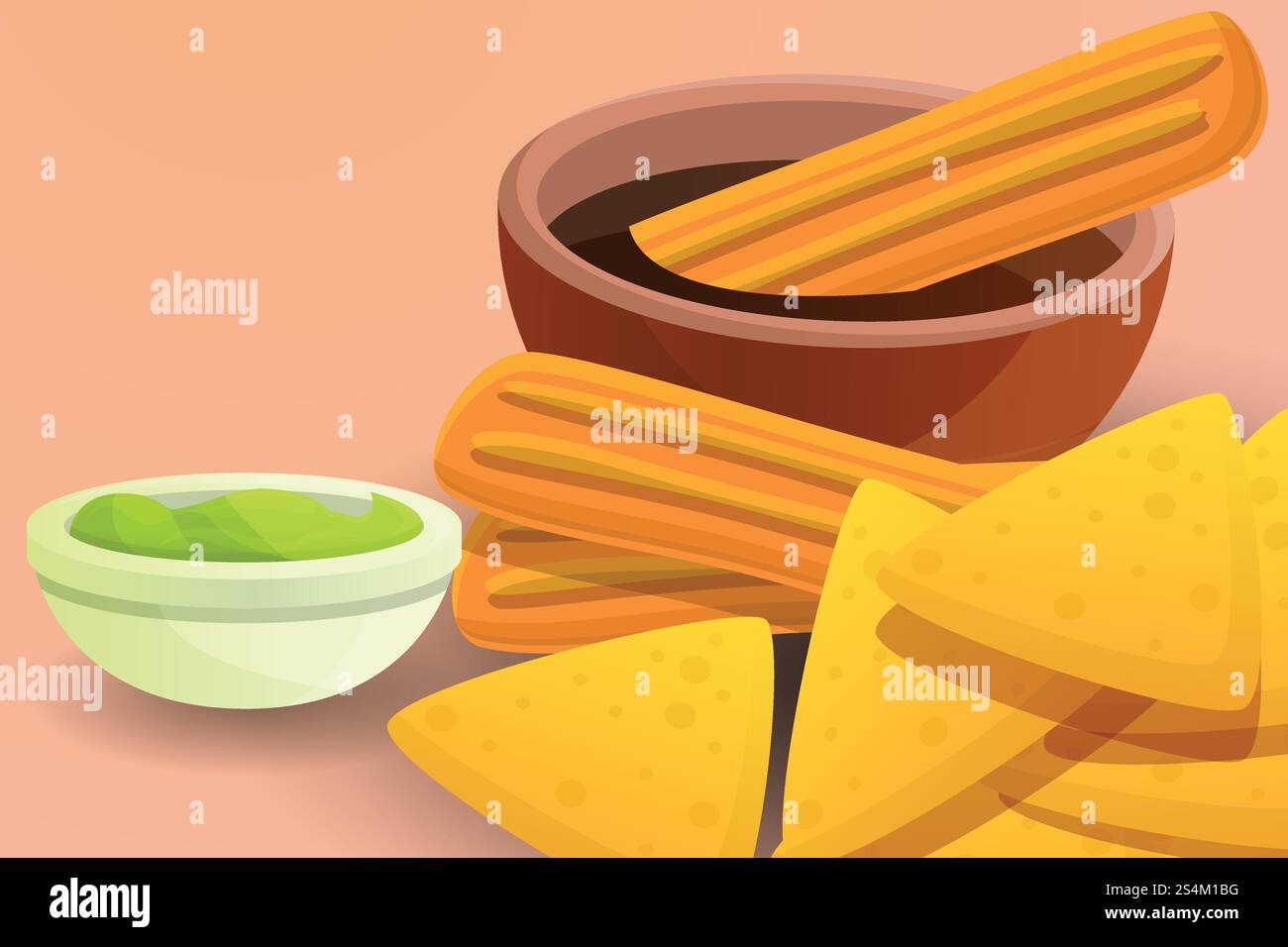 Mexican tamales concept banner. Cartoon illustration of mexican tamales ...