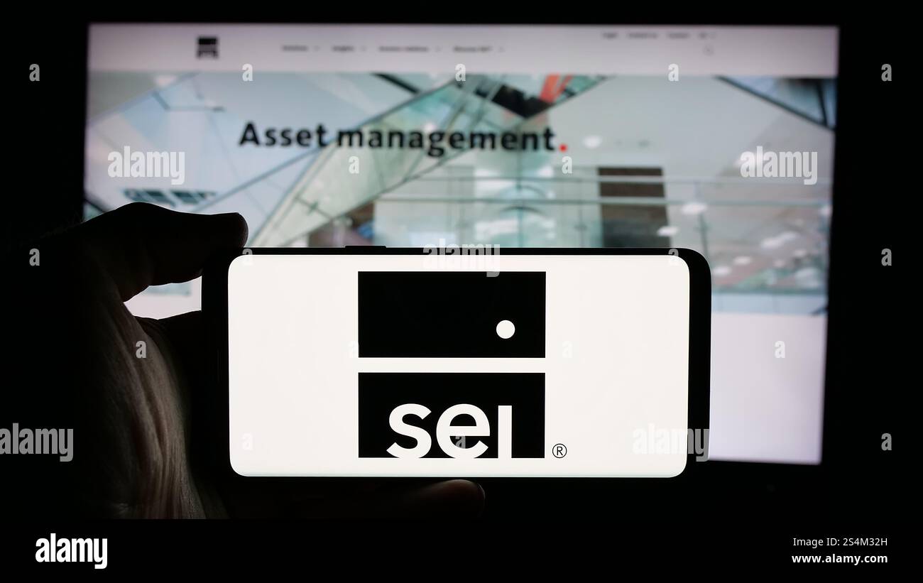 Germany. 16th Oct, 2024. In this photo illustration, a person is ...