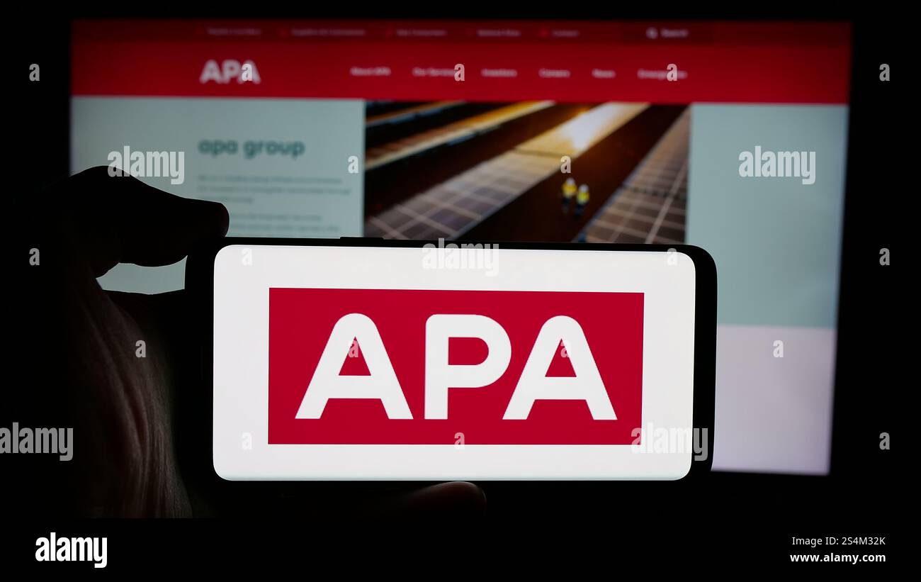 Germany. 14th Oct, 2024. In this photo illustration, a person is ...