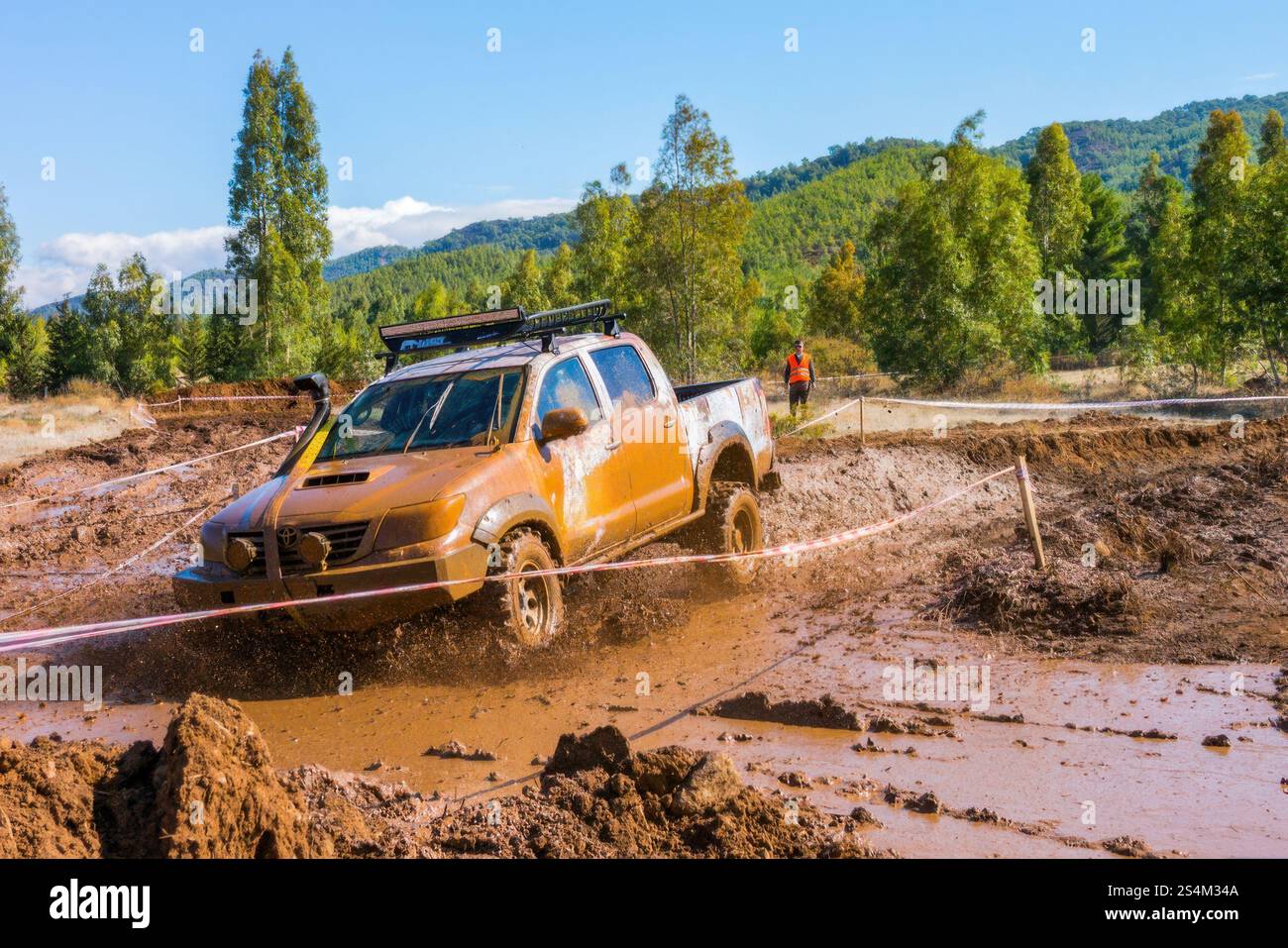 Muddy track hi-res stock photography and images - Alamy