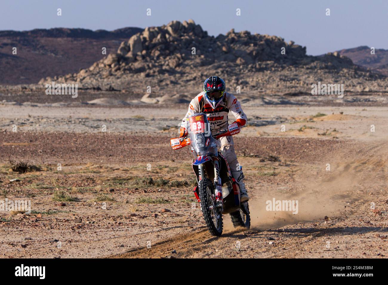 Riyadh, Arabie Saoudite. 13th Jan, 2025. 63 GERBER Jérémie (fra), KTM ...