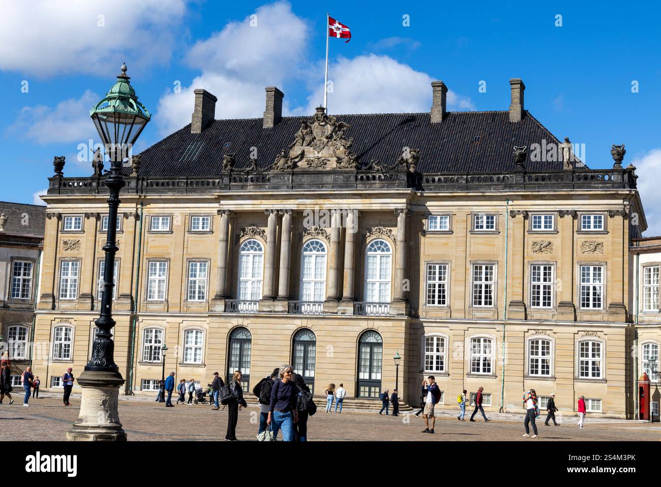 Official residence of the Danish royal family, Amalienborg consists of ...