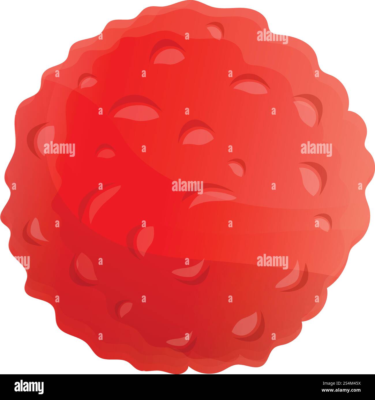 Whole lychees icon. Cartoon of whole lychees vector icon for web design ...