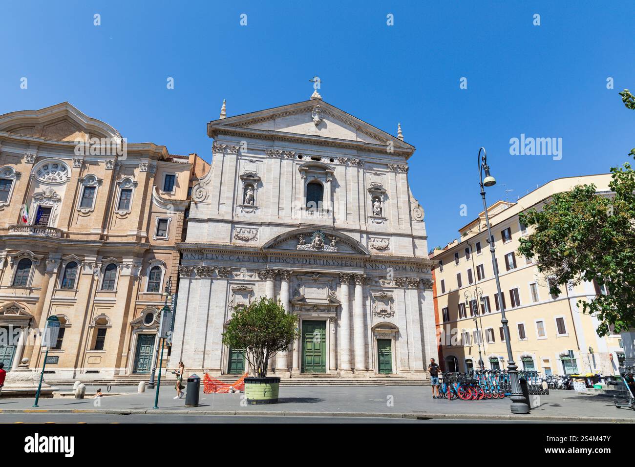 Church of Santa Maria in Vallicella / Chiesa Nuova, Rome, Italy Stock ...