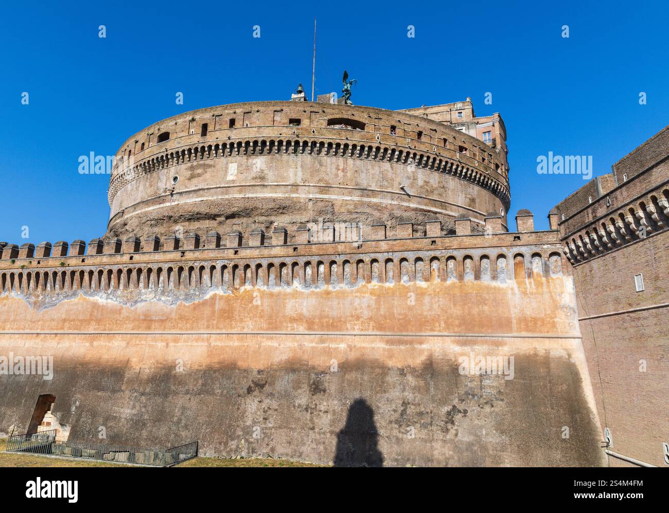 Castel Sant'Angelo (detail), Rome, Italy Stock Photo - Alamy