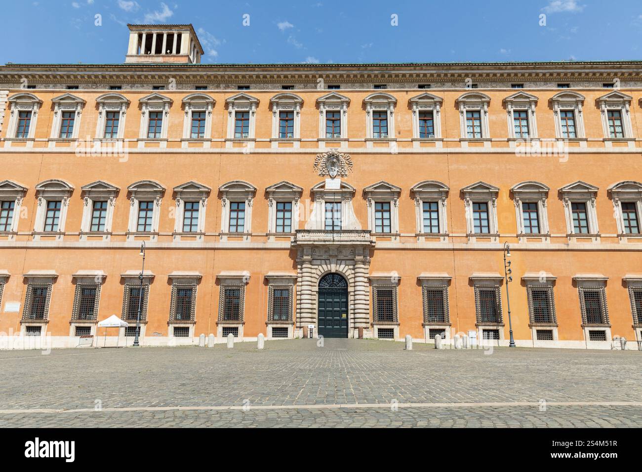 The Apostolic Palace of the Lateran (Lateran Palace), Rome, Italy Stock ...