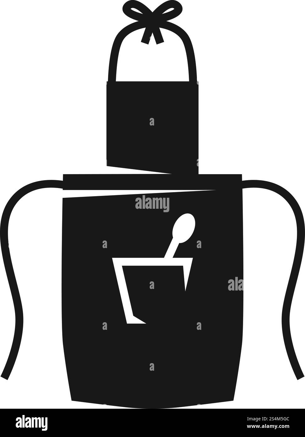 Black pinny Stock Vector Images - Alamy