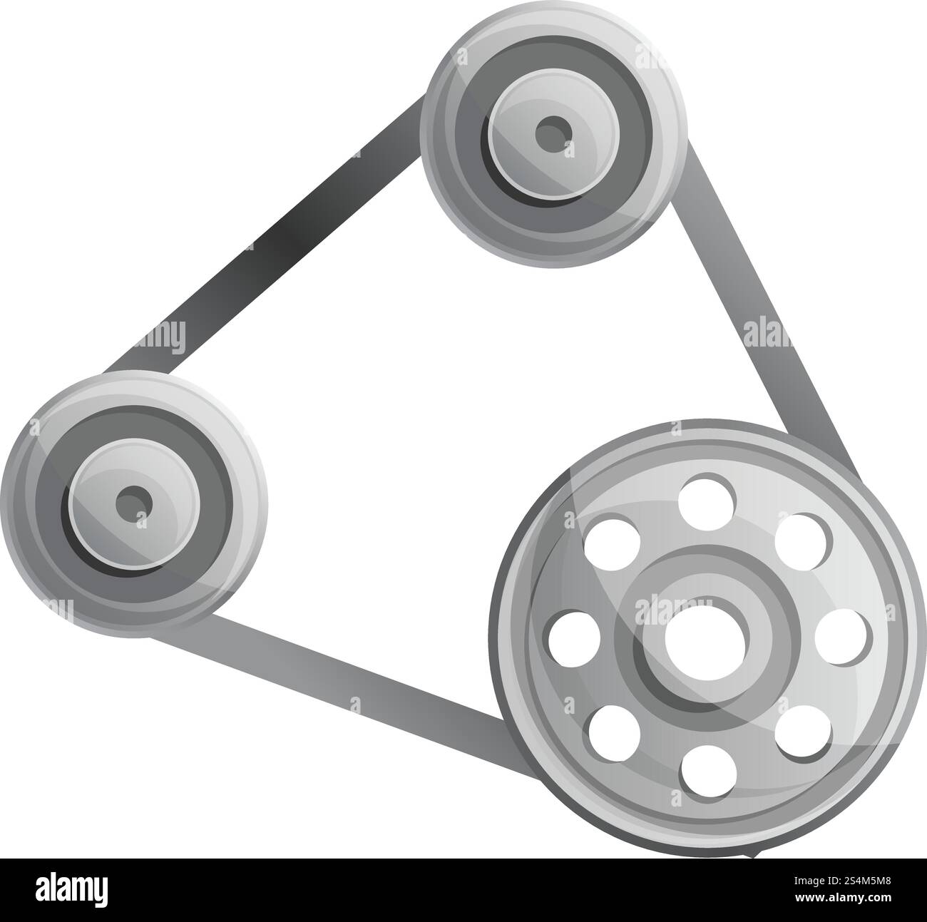 Engine belt icon. Cartoon of engine belt vector icon for web design ...