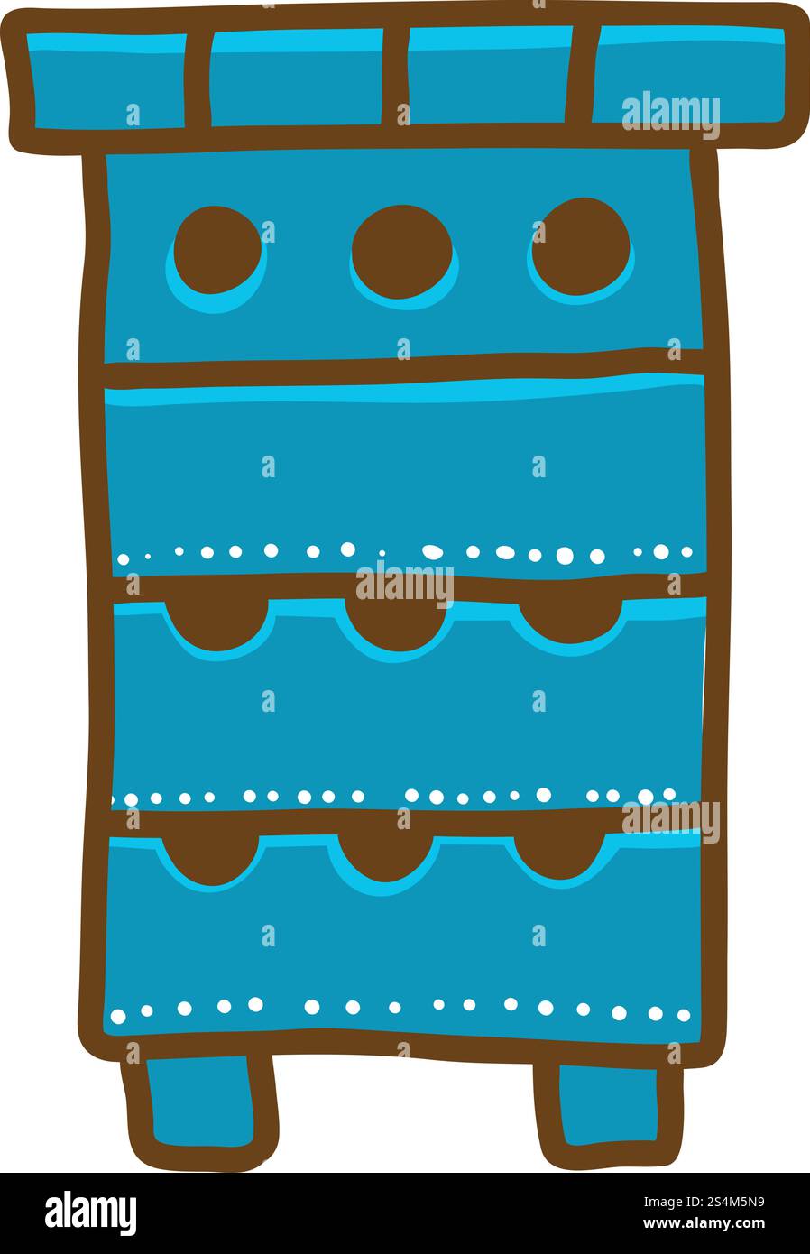 Big beehive icon. Hand drawn illustration of big beehive vector icon ...