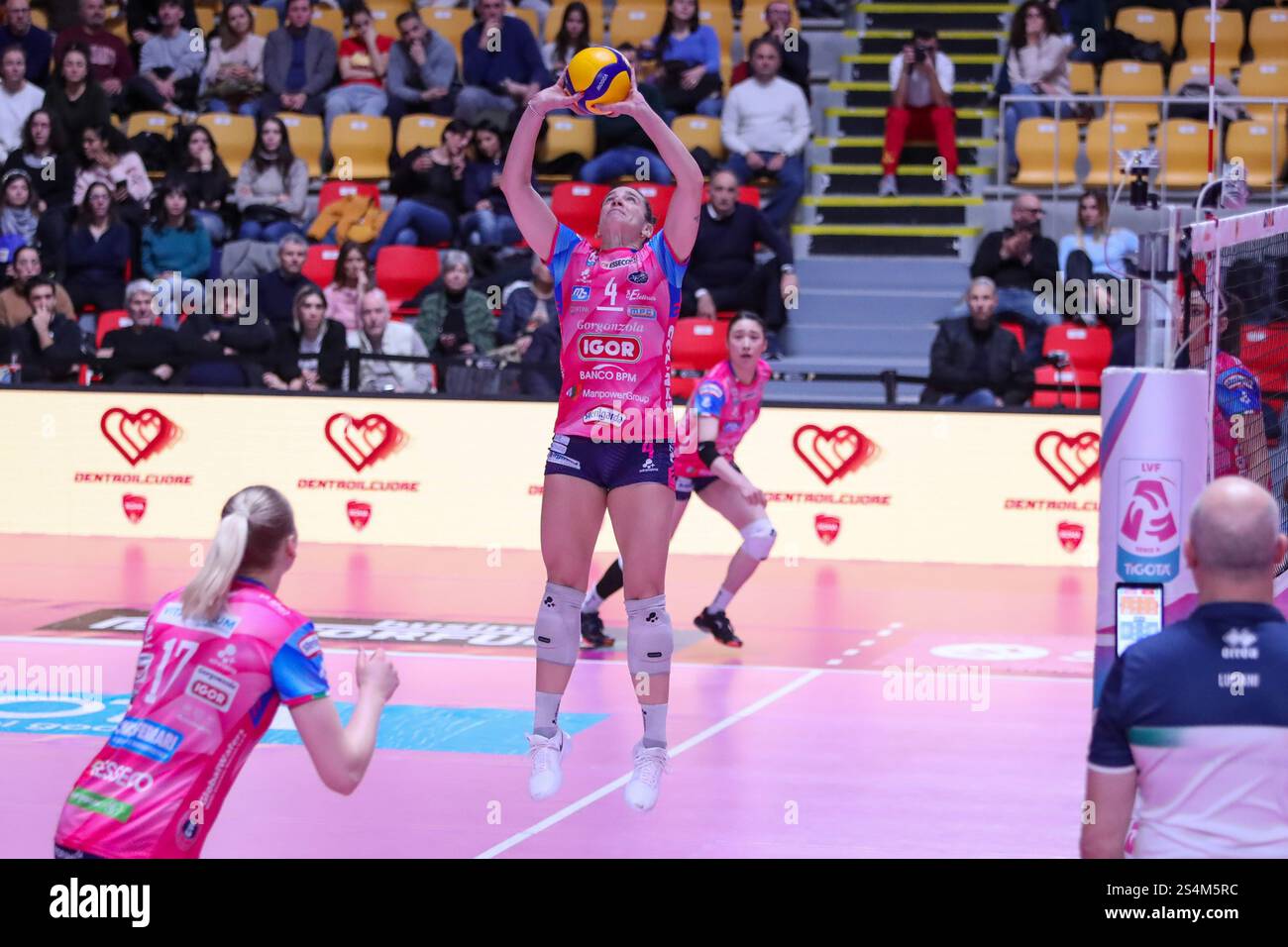 Rome, Italy. 12th Jan, 2025. Francesca Bosio (Igor Gorgonzola Novara ...