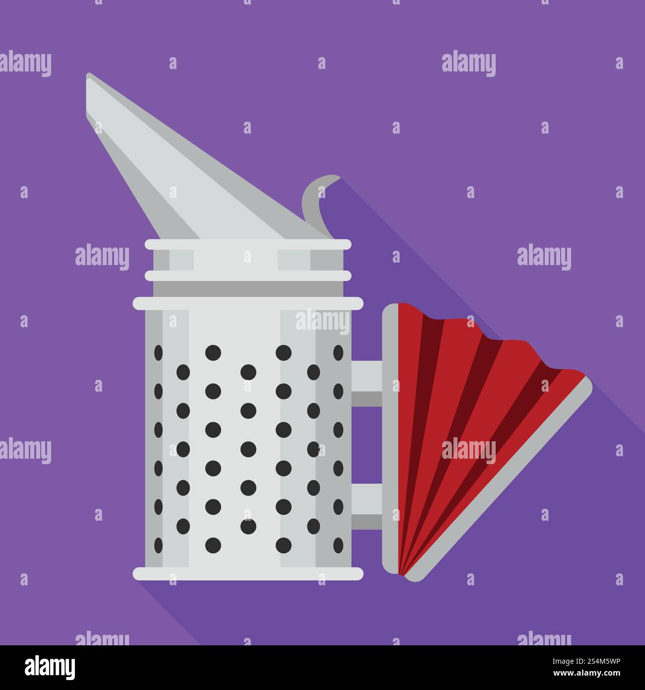 Old bee smoker beekeeping tool Stock Vector Images - Alamy