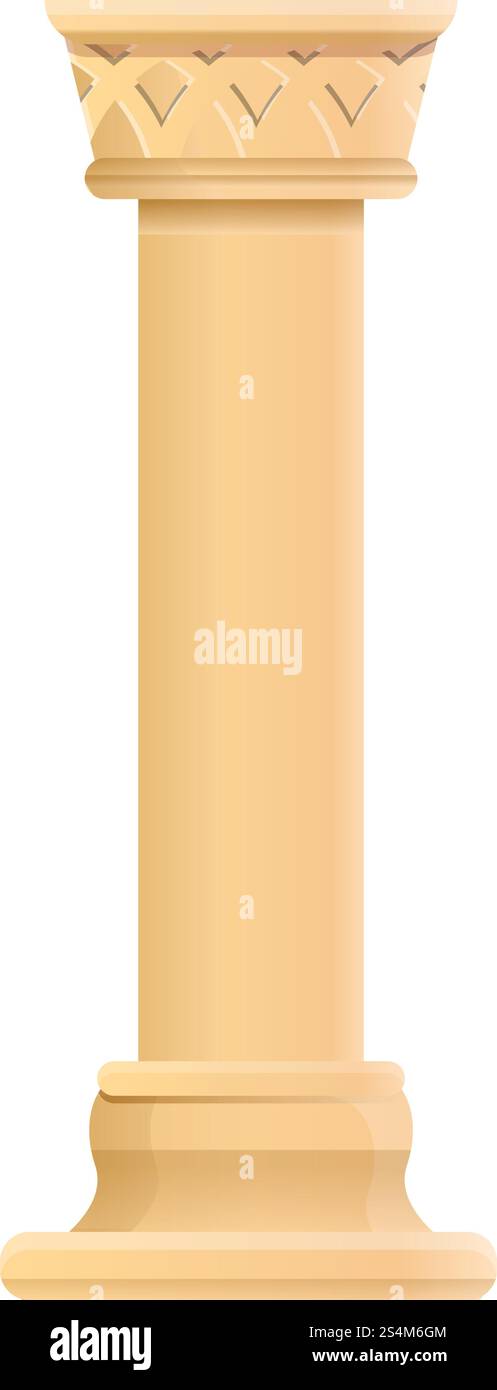 Decoration on column roman Stock Vector Images - Alamy