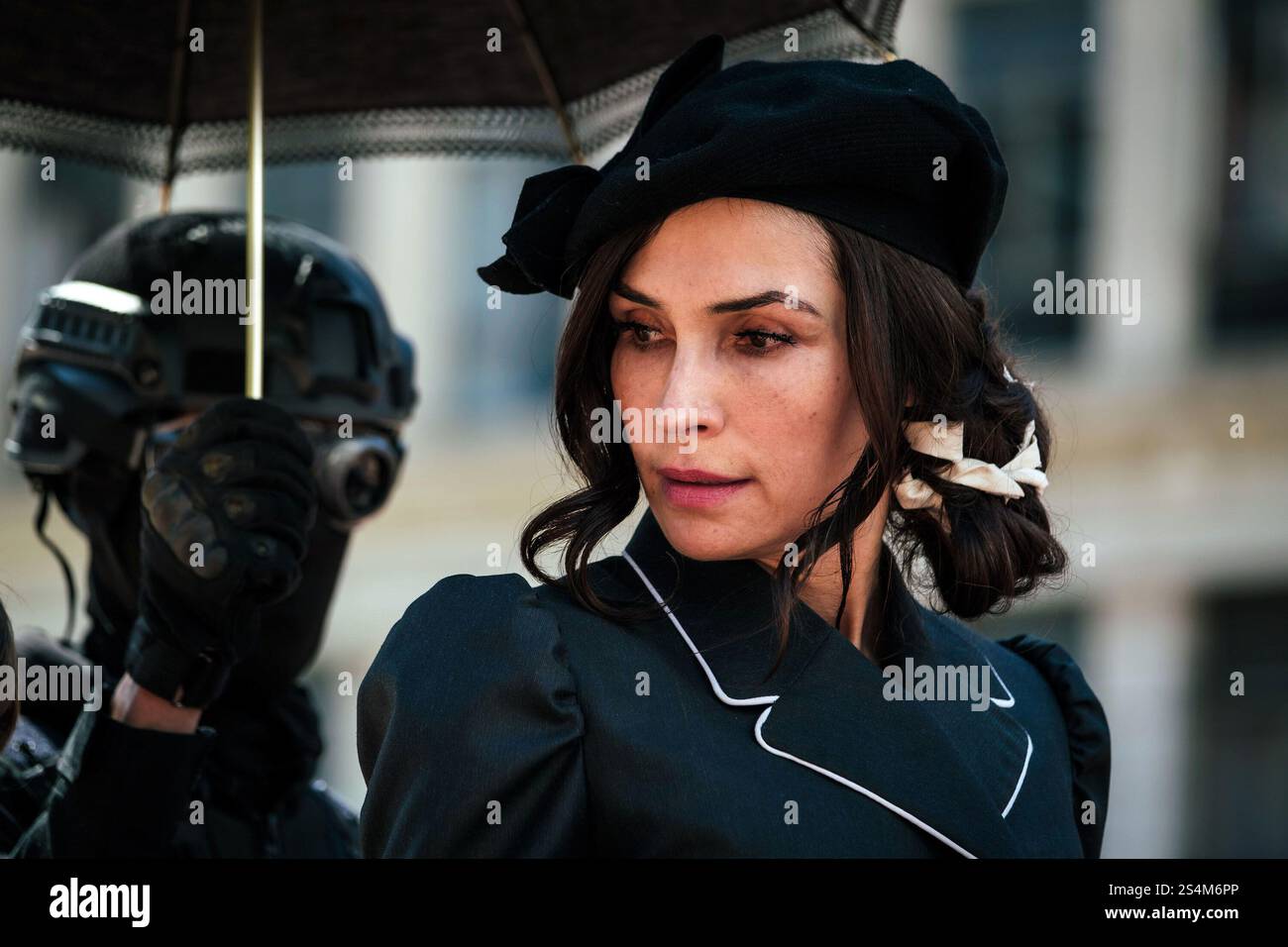 FAMKE JANSSEN in BOY KILLS WORLD (2023), directed by MORITZ MOHR ...