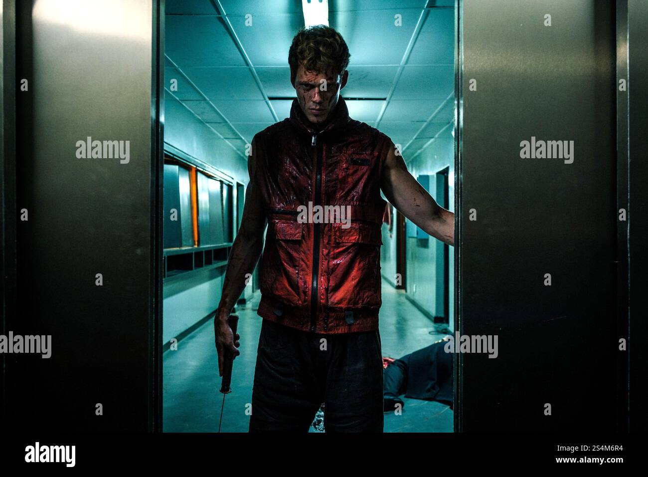 BILL SKARSGARD in BOY KILLS WORLD (2023), directed by MORITZ MOHR ...