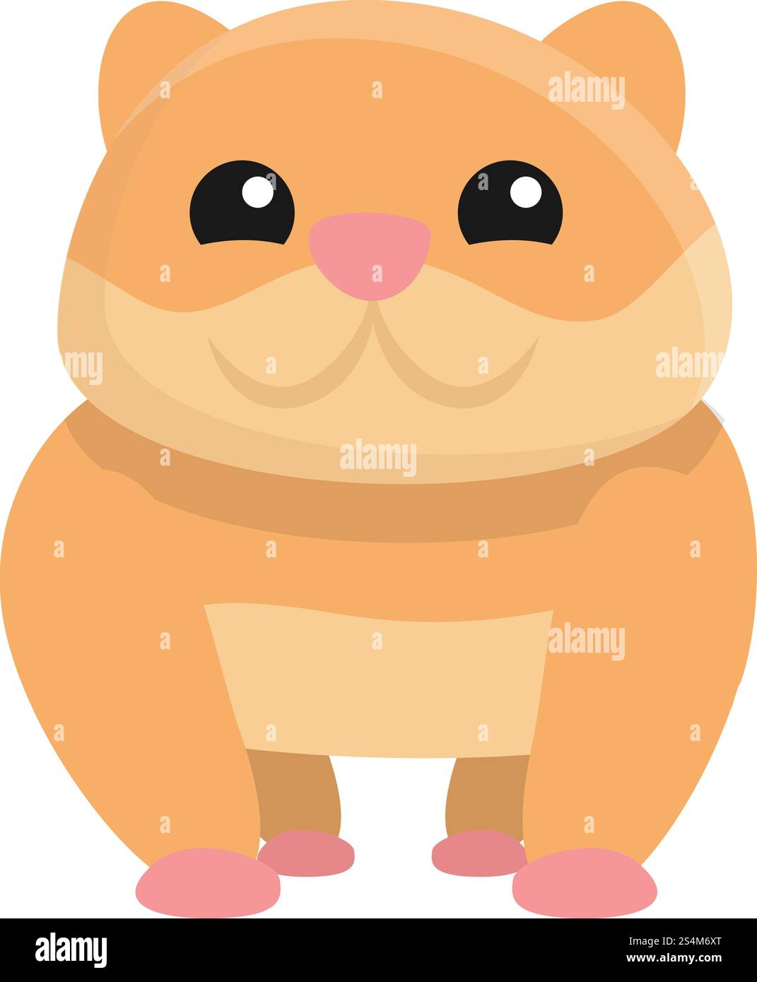 Cute hamster icon. Cartoon of cute hamster vector icon for web design ...