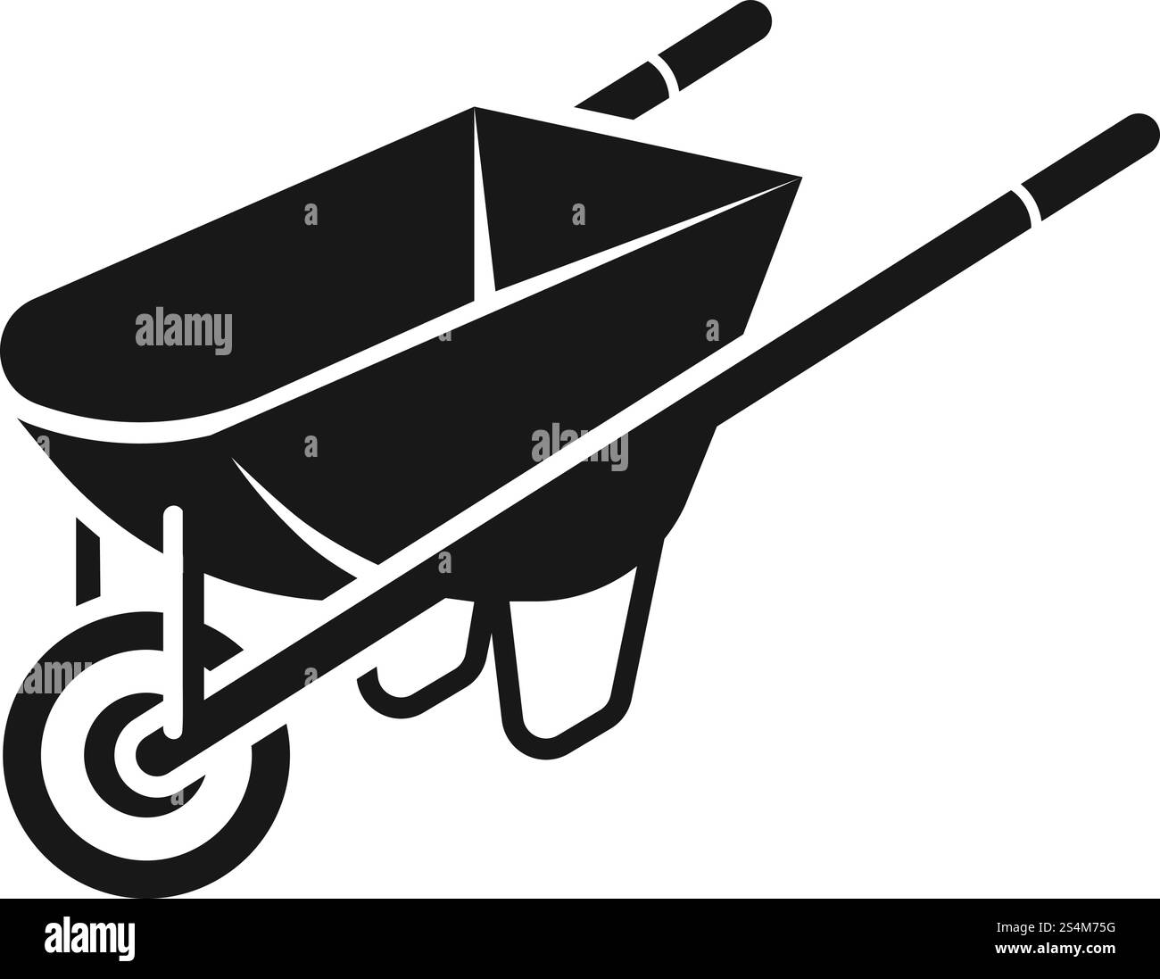 Burden icon on white Black and White Stock Photos & Images - Alamy