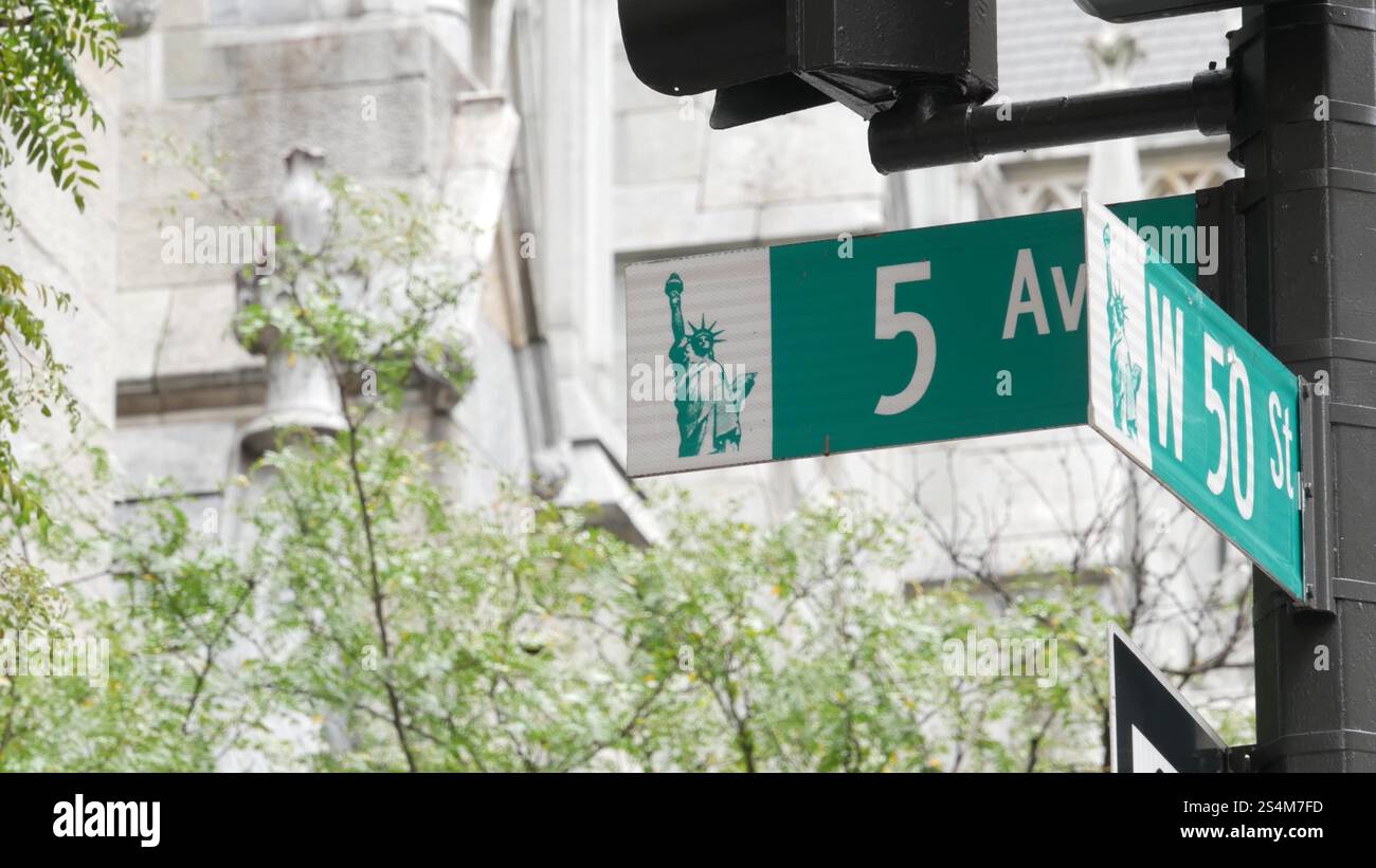 New York City, United States of America - 11 September 2023: Fifth ...
