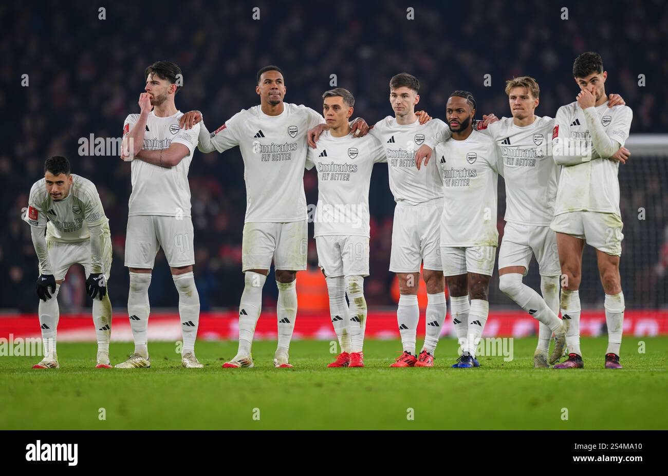 London, UK. 12th Jan, 2025. Arsenal v Manchester United - FA Cup R3 ...