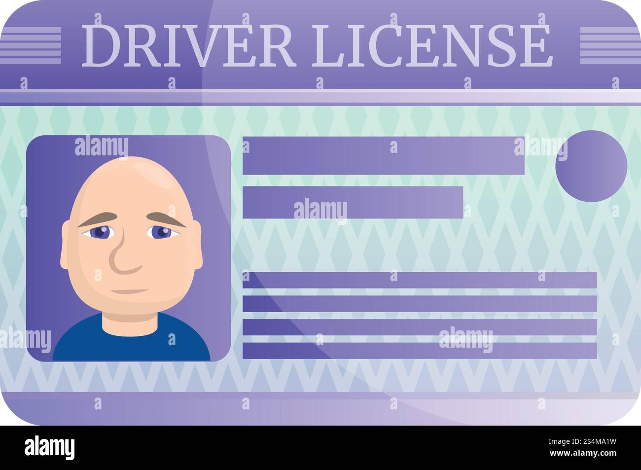 Driver license icon. Cartoon of driver license vector icon for web ...
