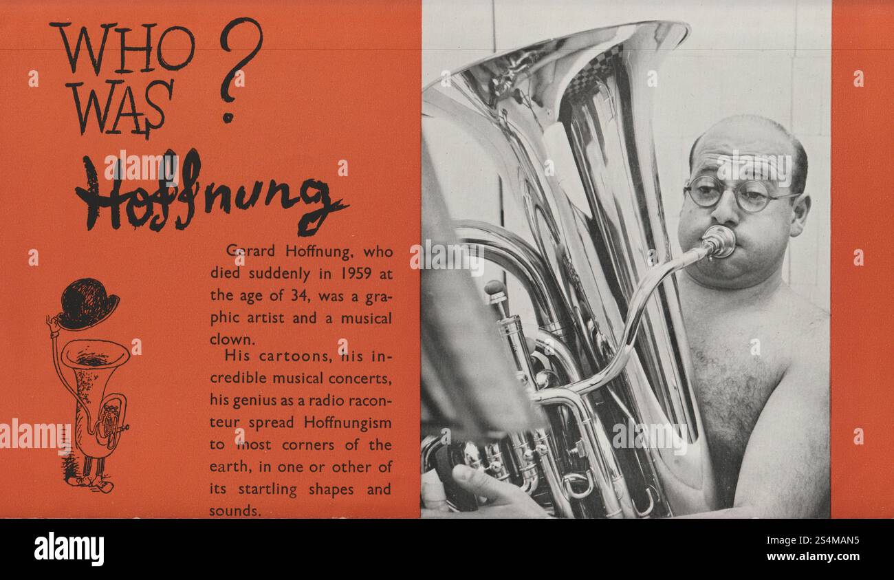 Tales From Hoffnung Cartoon By Gerard Hoffnung - Halas And Batchelor ...