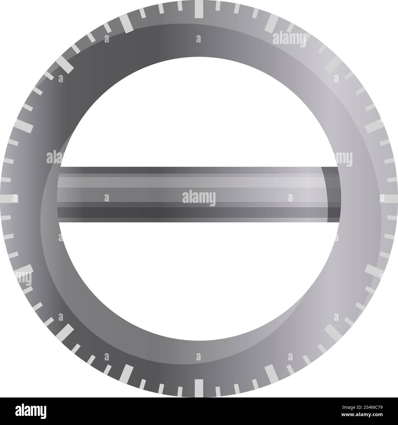 360 grade measurement ruler icon. Cartoon of 360 grade measurement ...